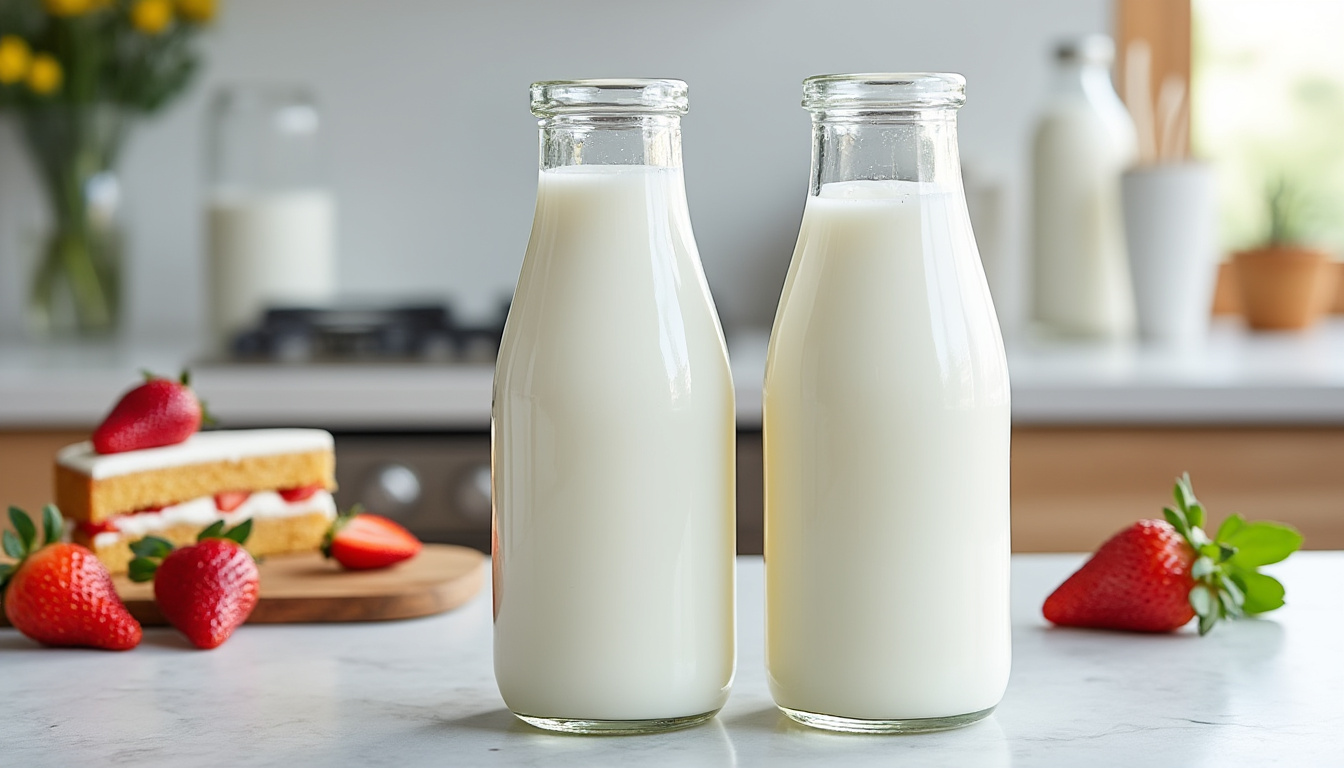 Peut-on alterner lait épaissi et lait normal